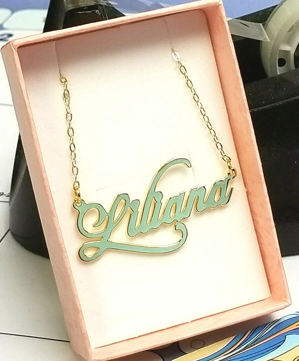Fancy Gold Name Plate