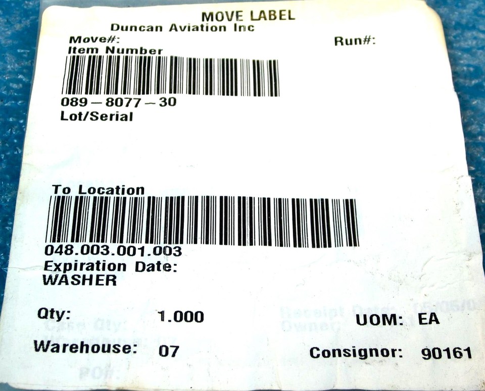 089-8077-30 WASHER, AVIATION AIRCRAFT AIRPLANE REPLACEMENT PART | eBay