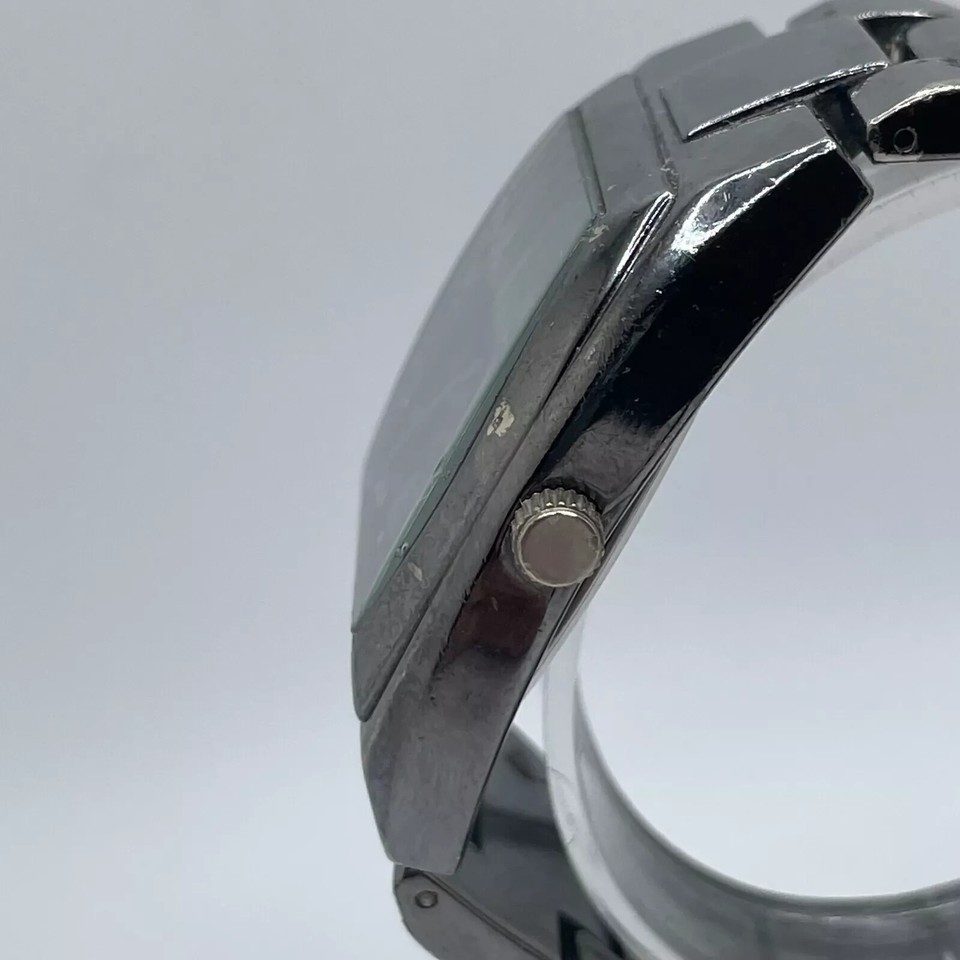 Unlisted Watch Kenneth Cole Mens 40mm Case Bracelet Band Quartz Three ...