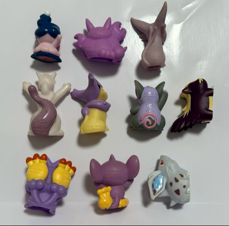 Set of 10 Pokemon mini Figure 1997～2007 Vintage from JAPAN | eBay