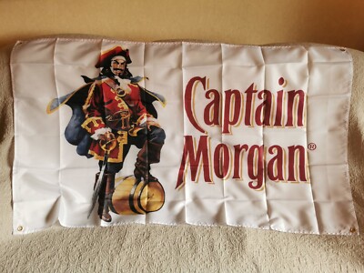 Captain Morgan Flag Banner Garage Workshop 5ft x 3ft | eBay UK
