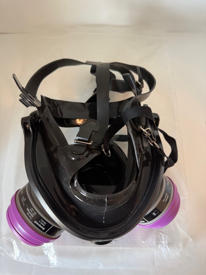 Honeywell North 7600 Full Face Respirator Mask M/L | eBay