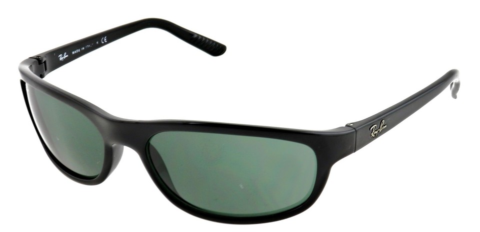 RAY-BAN RB4114 601/71 64mm Glossy Black Predator Sunglasses Italy | eBay