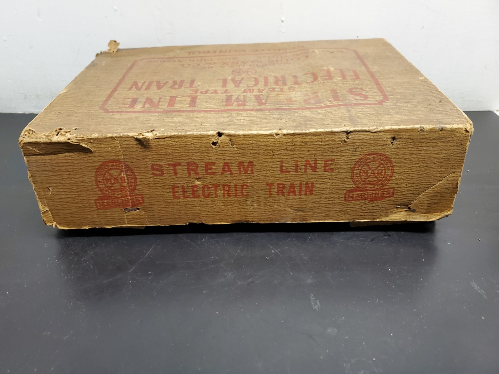 Antique Marx Stream Line Steam Type Electrical Train Set In Original ...