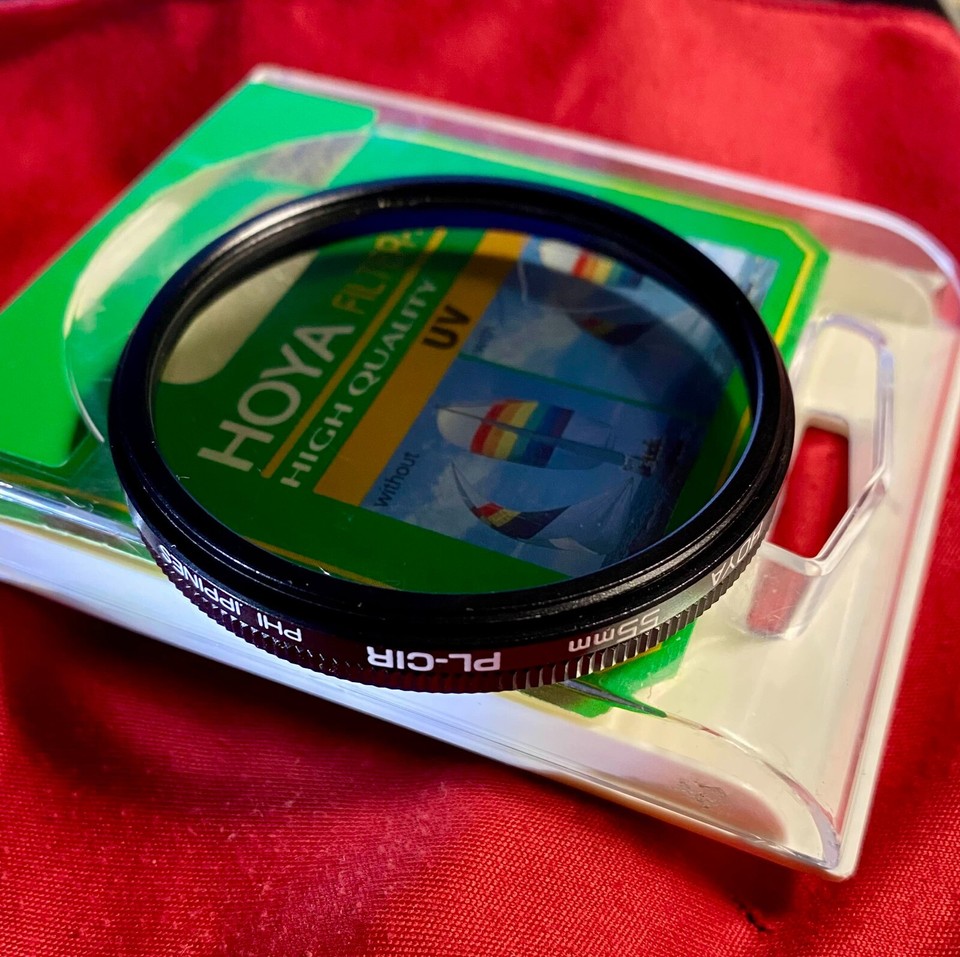 Hoya 55mm PL-CIR Circular Polarizer Filter | eBay
