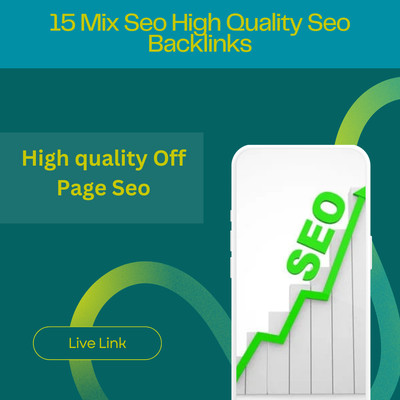 15 Mix Seo High Quality Seo Backlinks | High Quality Backlinks | Offer Limited | eBay