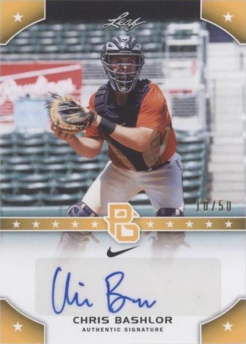 2015 Leaf Perfect Game National Showcase - Autographs Chris Bashlor #PG ...
