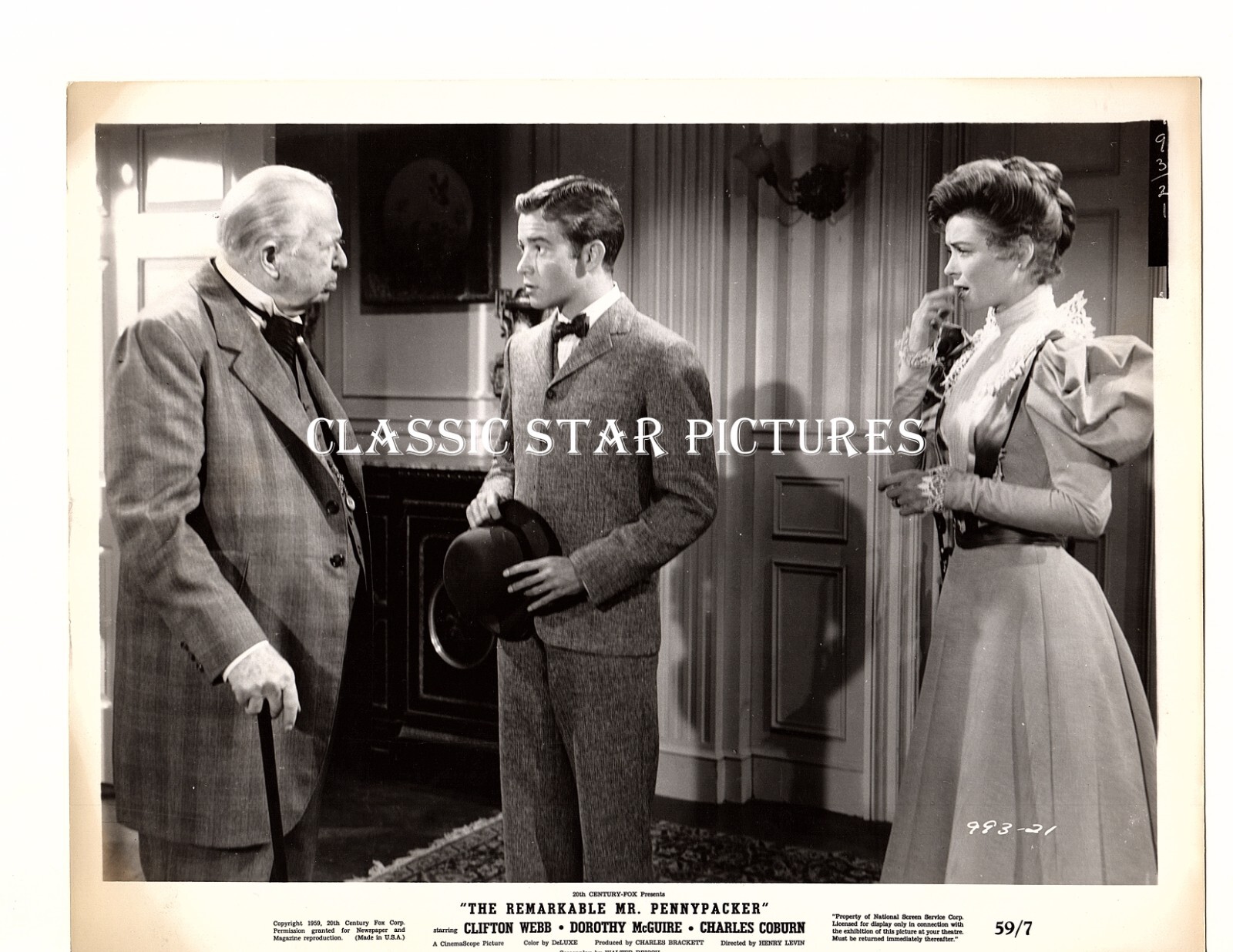 AB408 Charles Coburn Dorothy McGuire Ray Stricklyn Mr. Pennypacker 8 x ...