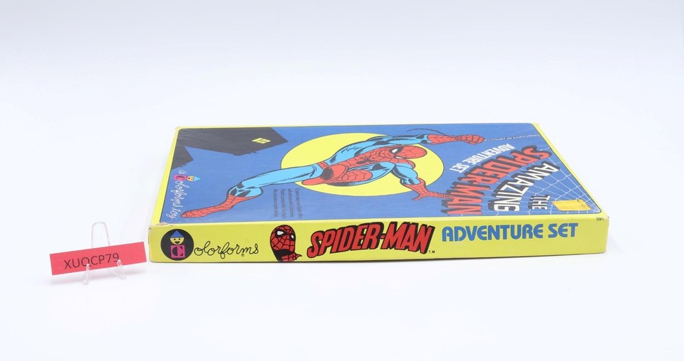 The Amazing Spider-Man Adventure Set Colorforms 1974 Marvel Comics ...