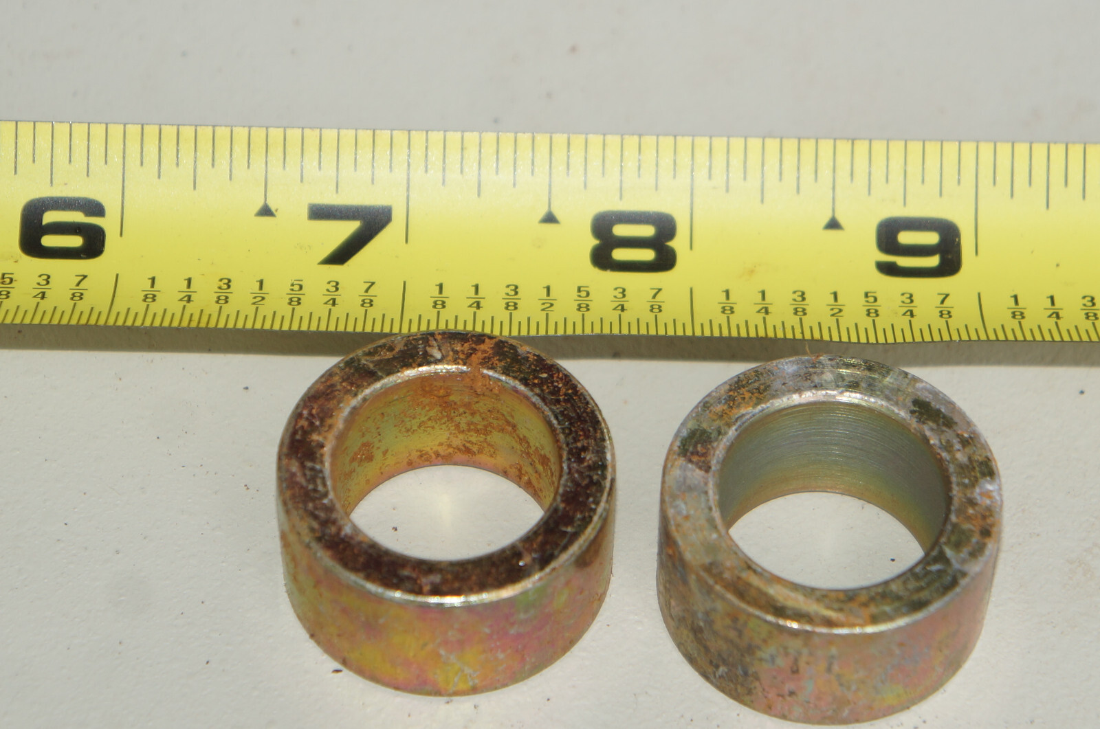 Lot of 2: Scag S43584 SPACER, CASTER WHEEL (Cheetah, Freedom, Tiger ...