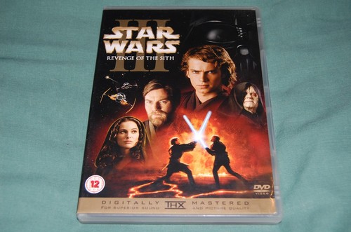 STAR WARS ~ Episode 3 ~ REVENGE OF THE SITH (DVD, 2005, 2-Disc Set, Box ...