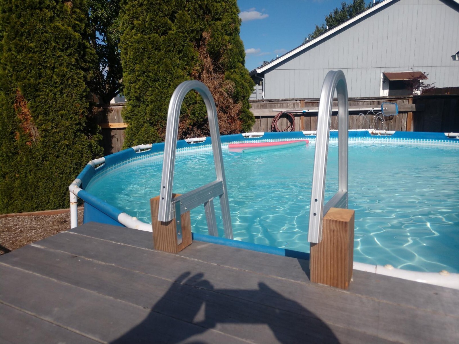 4 Wide Steps Boarding Boat Ladder Marine Raft Pontoon Boat Dock Lake ...