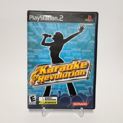Karaoke Revolution (Sony PlayStation 2, 2003) PS2 (COMPLETE & TESTED ...