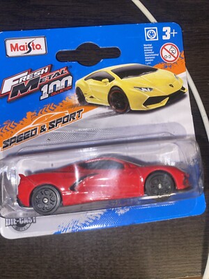 Maisto FRESH METAL 100 Collection Speed & Sport 2014 Red Corvette ...