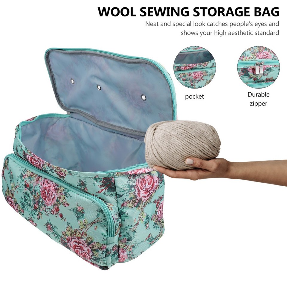 Sewing Machine Bag Useful Knitting Tool DIY Embroidery Organizer Bags ...