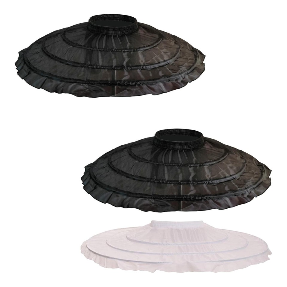 Fishbone Skirt Petticoat Half Slip Petticoat Skirt for Wedding Cosplay ...