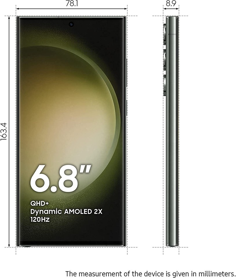 New Samsung Galaxy S23 Ultra 5G SM-S918U 256GB Factory Unlocked GSM ...