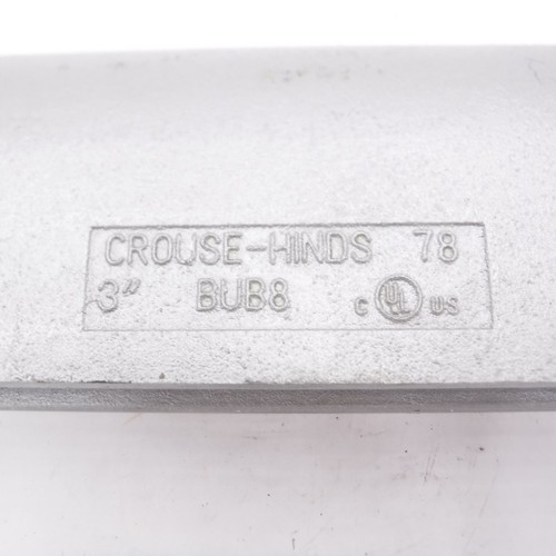 Eaton Crouse-Hinds 3" Condulet B Mogul Conduit Body UB Feraloy Iron ...