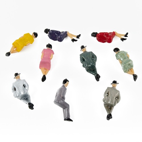 Brand New Sitting Figures Model Parts 1:32 20x44x34 Mm Plastic Sitting ...
