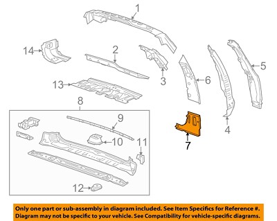 GM OEM 15-20 Escalade ESV Rear Body Rear Body-Lower Panel 22786706 | eBay