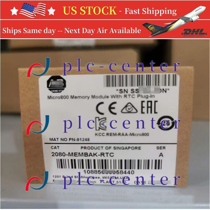 1pc Allen Bradley 2080-MEMBAK-RTC Memory Module With RTC Plug-In | eBay