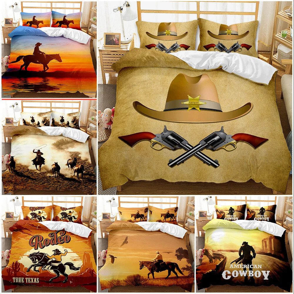 Cowboy Bed Sheets