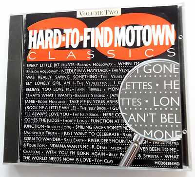 Various 20 Hard To Find MOTOWN Classics MOTOWN label USA First Press LC ...