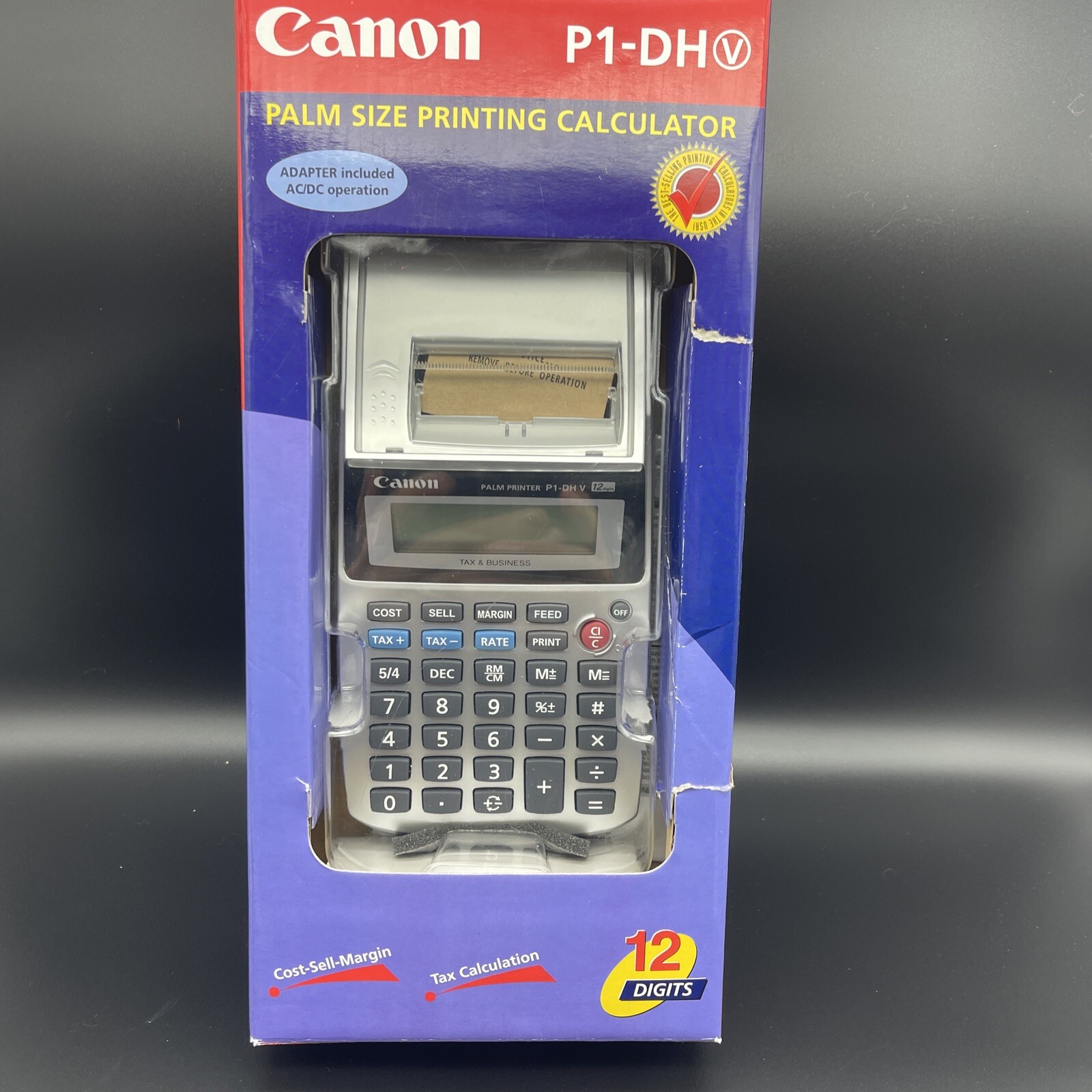 Canon P1-DHV Printing Calculator working with paper roll 13803042924| eBay