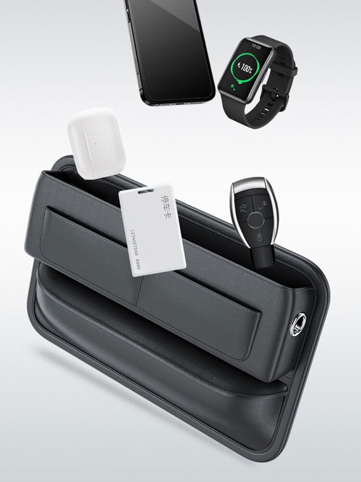 Car Interior Console Side Seat Filler Organizer Seat Crevice Storage ...