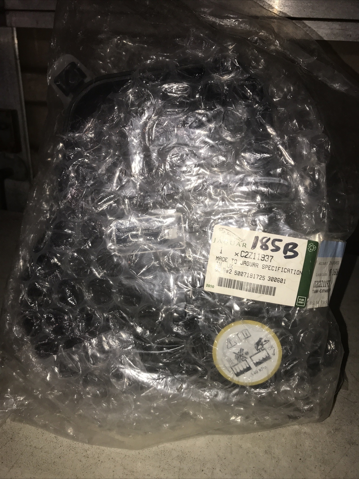 Jaguar OEM 2009 Xf-engine Coolant Recovery Tank C2Z11937 for sale ...