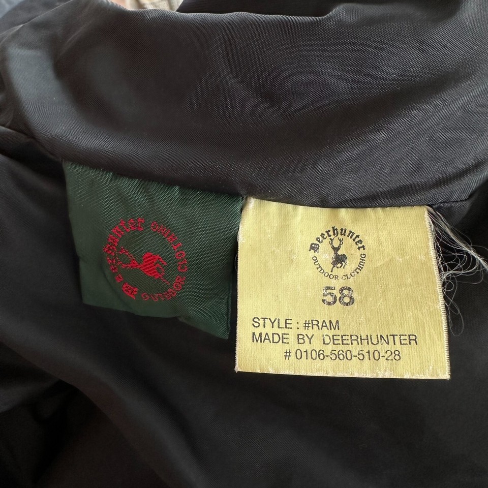 DEERHUNTER Mens Ram Jacket Hunting Shooting Realtree Camo - Size 58 ...