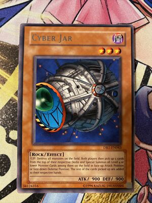 (AA) Yu-Gi-Oh! TCG Cyber Jar [DB1-EN043] Rare Unlimited VLP | eBay