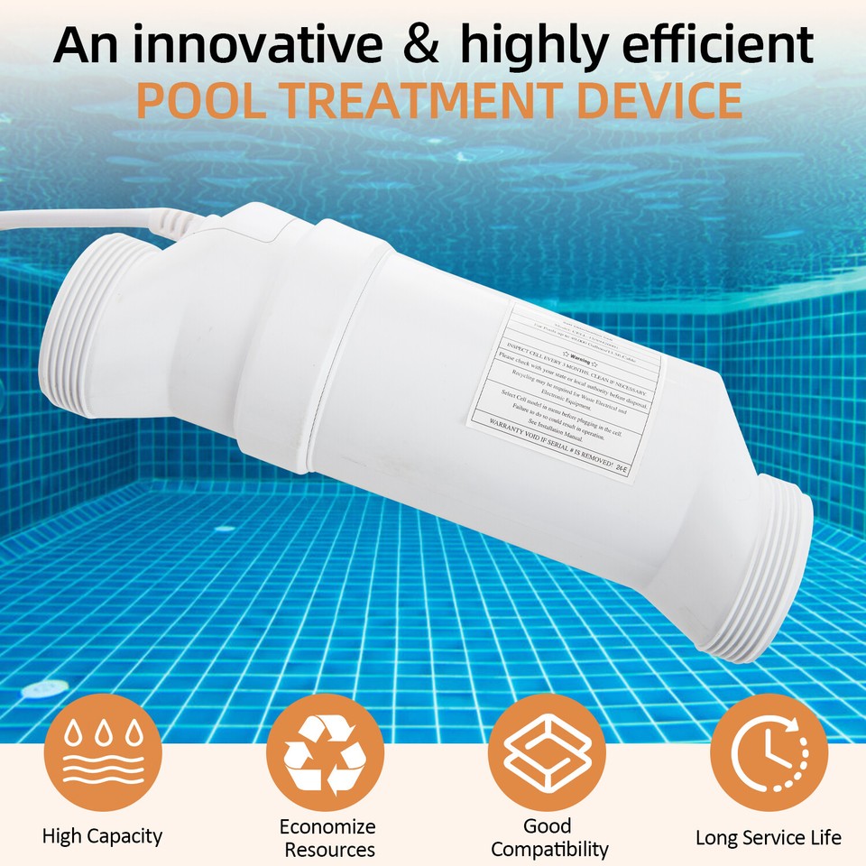 Salt cell for pool Compatible with Hayward 15000-40000Gal Pool Salt ...