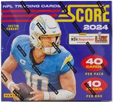 2024 Score Football Checklist, NFL Set Details, Boxes for Sale