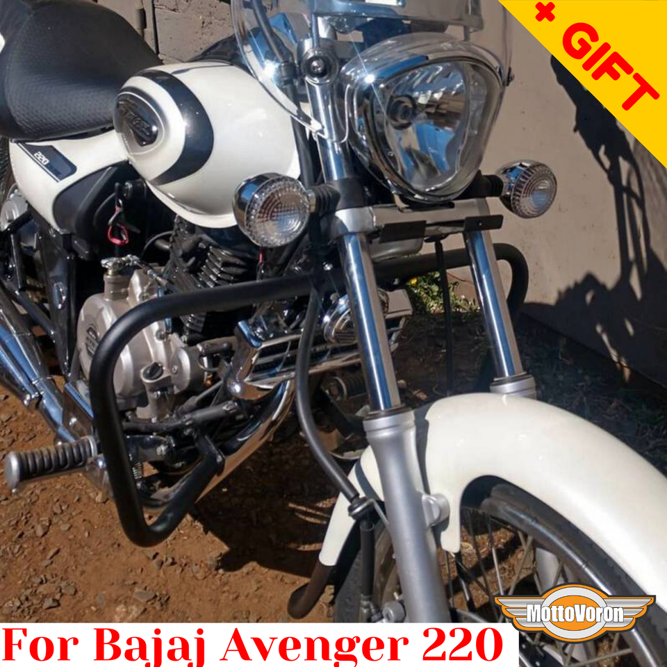 For Bajaj Avenger 220 crash bars Avenger Street engine guard 220 Cruise ...