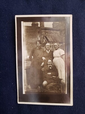 Vintage Thomas Lenton Family RPPC Real Photo Postcard c 1901 | eBay