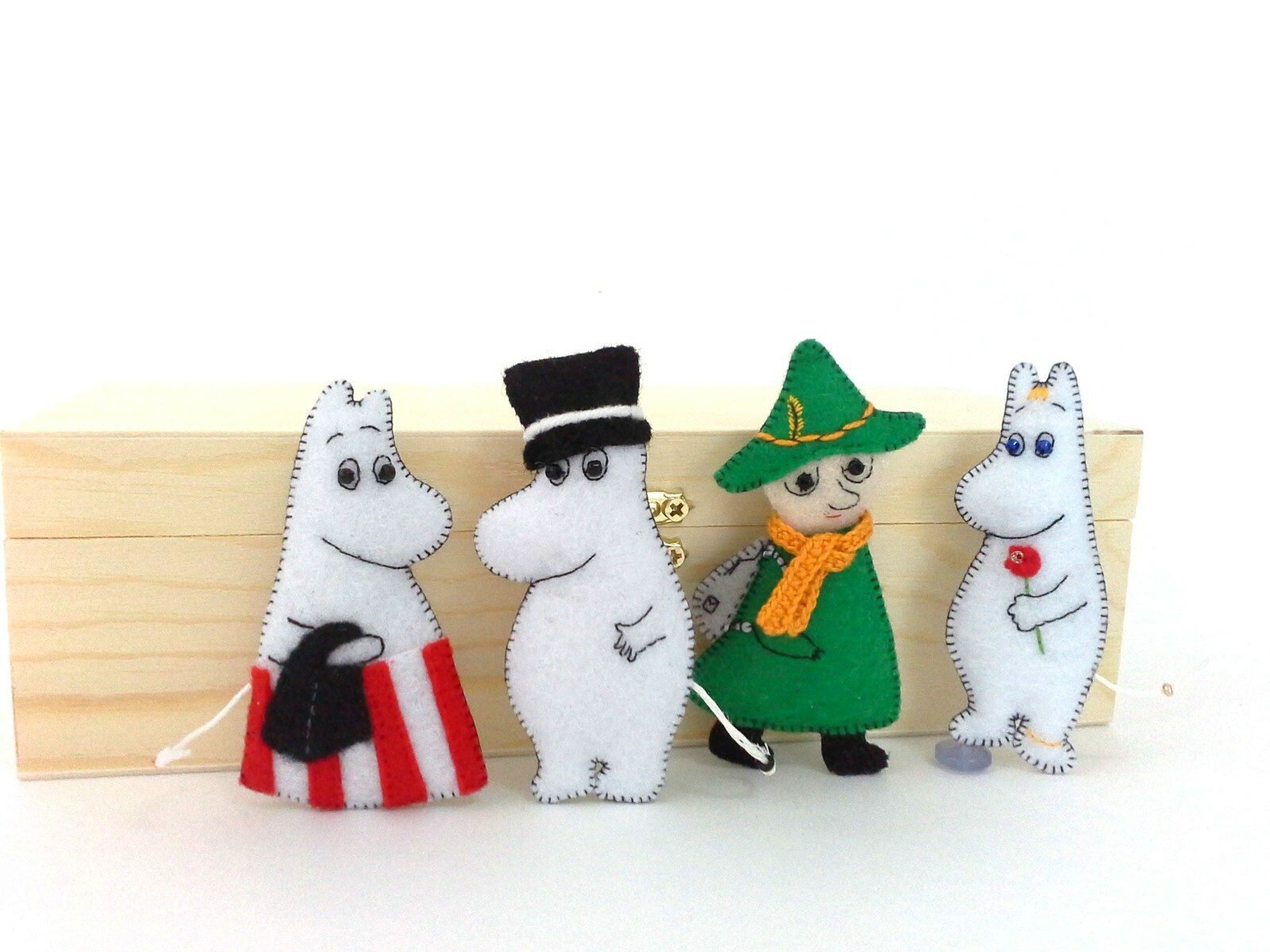 For order Moomin pin Felt brooch, ornament, Moomintroll Keychain | eBay