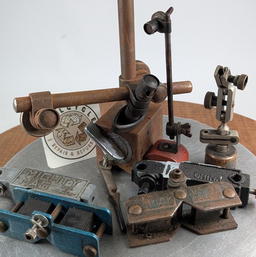 7 Magnetic Indicator Holders Mighty Mag Erick Magna Vintage Machinist ...