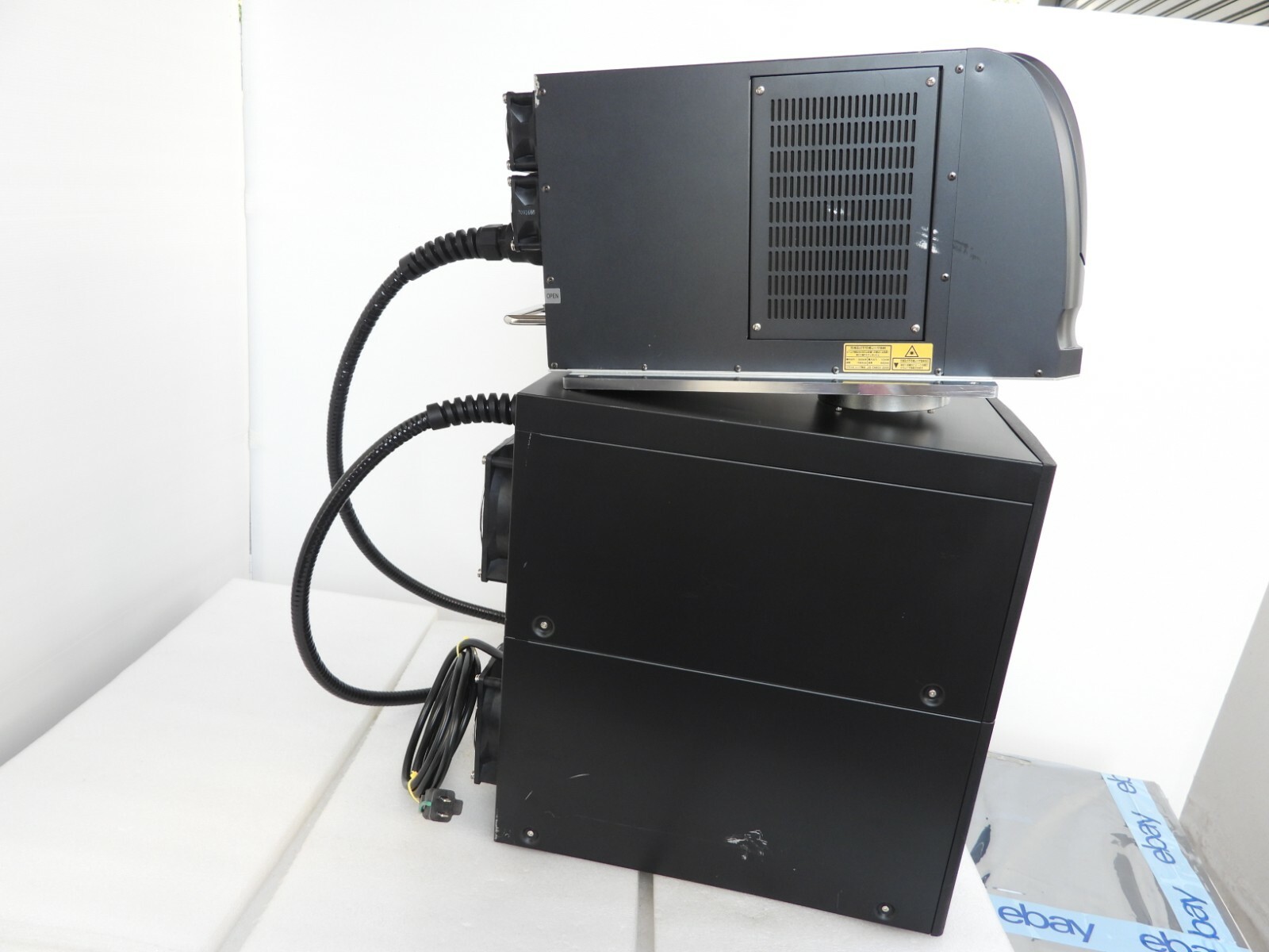 KEYENCE MD-V9900 MD Series & 3-Axis YVO4 Laser Fiber Marker Head 1064nm ...