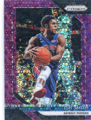 2018-19 Panini Prizm FAST BREAK PRIZMS Purple #/75 #202 Ish Smith ...