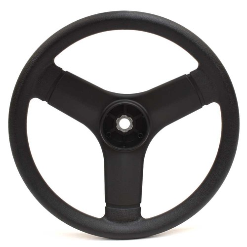 Detmar Marine Boat Steering Wheel | Viper EQ 13 1/4 Inch 3 Spoke Black ...