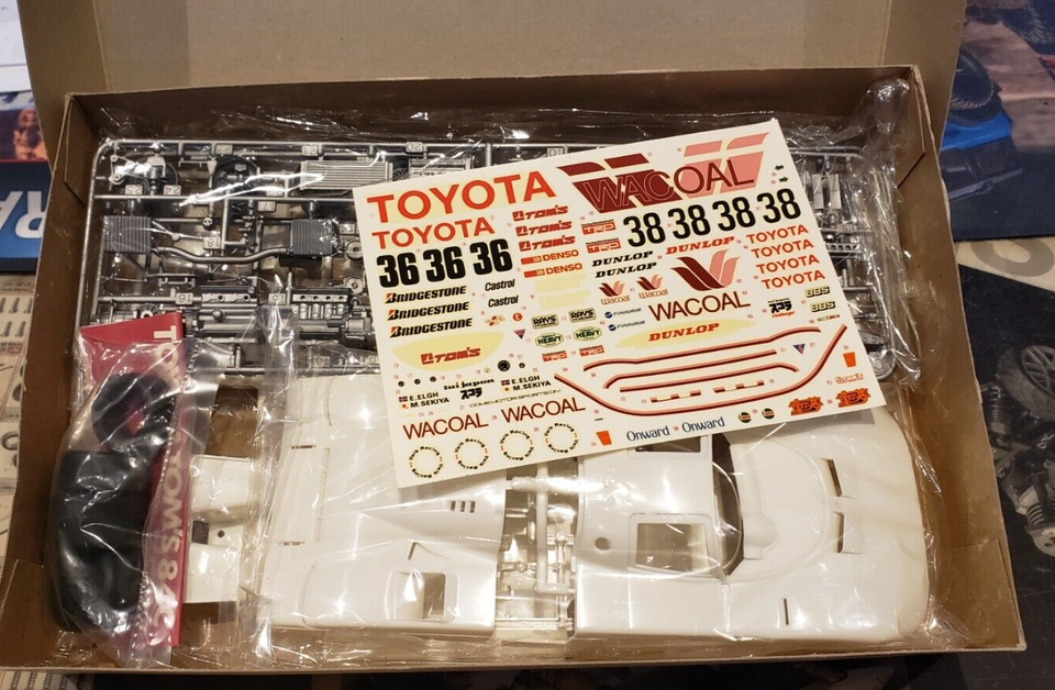 Tamiya MRC 2453 Toyota Tom's 84C LeMans Group C 1/24th Model Kit 1985 ...