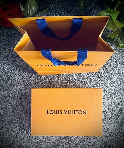 NEW, LOUIS VUITTON Auth. Gift Set: Box + Shopping Bag. Box: 10.7” X 7.3 ...