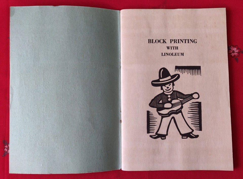 1940 Block Printing with Linoleum-3rd Edition by Henry Frankenfield-Art ...