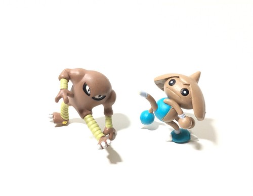 Pokemon Zukan 1/40 Hitmonlee Hitmontop Figure set | eBay