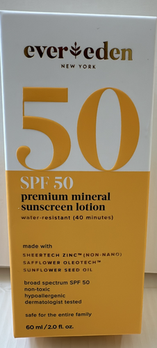 Ever Eden SPF50 Premium Mineral Sunscreen Lotion 2oz 60 mL Exp 8/5/2025 ...