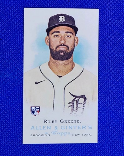 2023 Topps Allen & Ginter Riley Greene Mini Rookie Design Variation RC ...