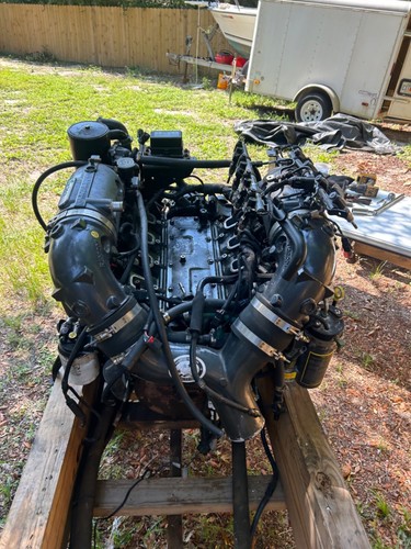 PCM ZZ6 Marine Engine LT 6.2 Liter 4-Stroke with Wet Exhaust Manifolds ...