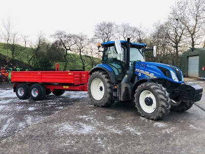 NEW 8T & 10T DROPSIDE TRACTOR TIPPING TRAILER | eBay