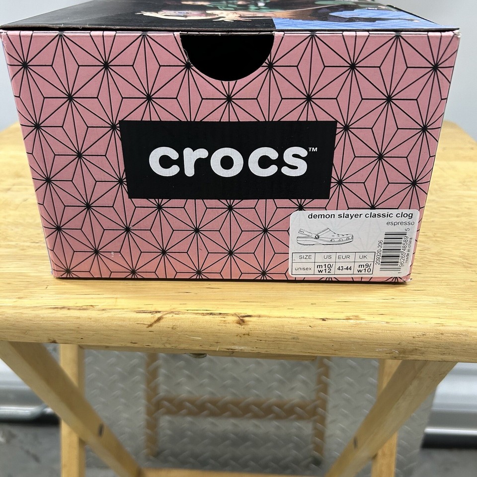 Demon Slayer Crocs Classic Clogs US Sz 10M/12W Nezuko In Hand New ...